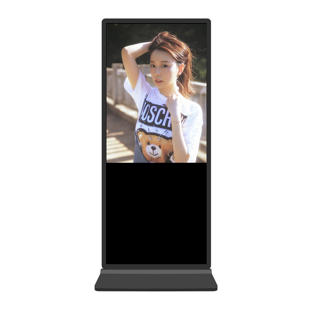 43 Inch Interactive Digital Signage Display Floor Standing Wifi 4g ...